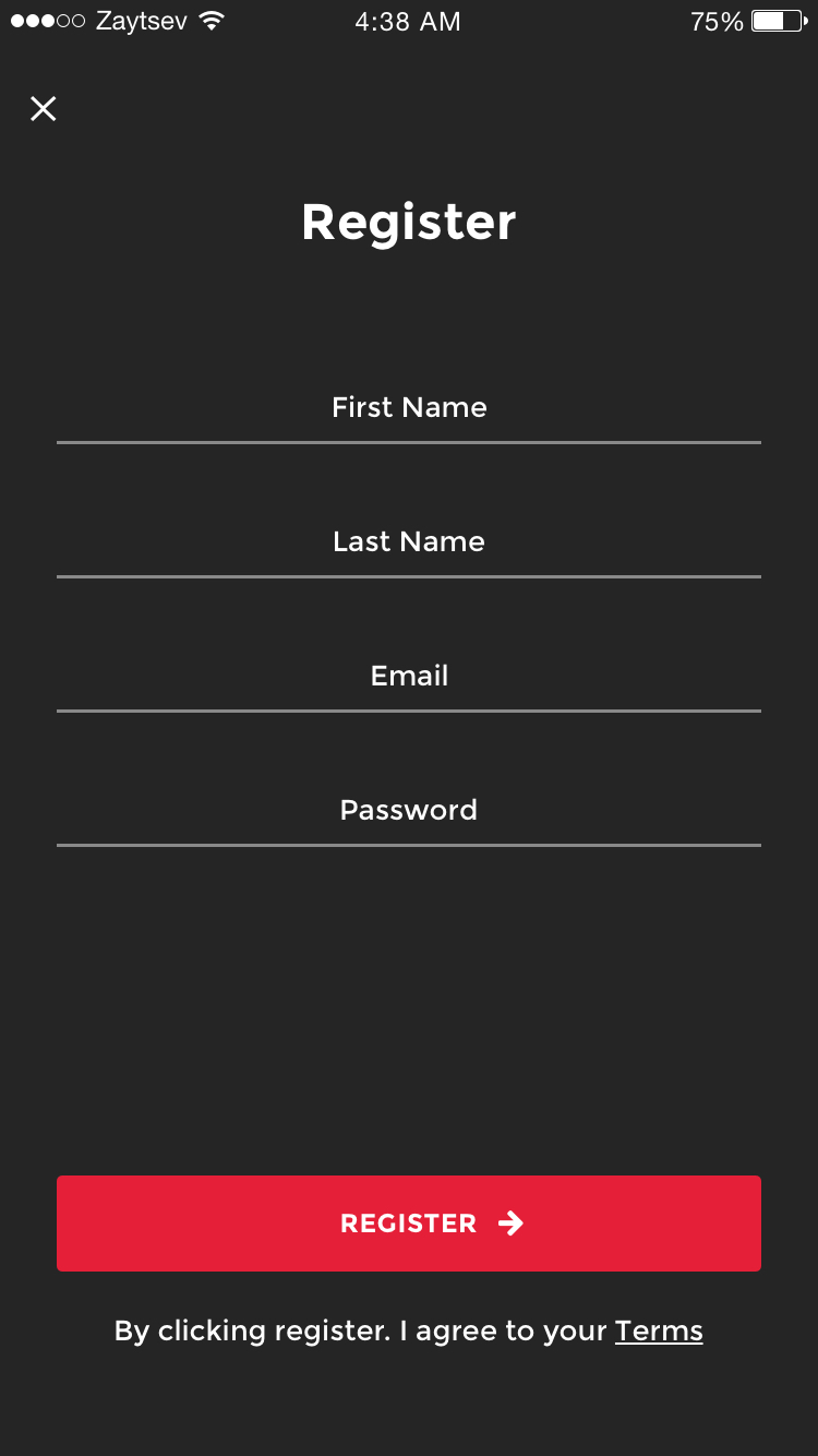 Oculus iOS Wireframe UI Kit by Qo7 | ThemeForest
